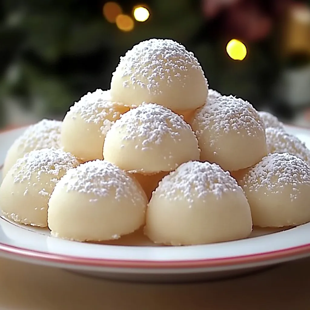 Easy Snowball Cookies That Melt in Your Mouth: An Amazing Ultimate ...