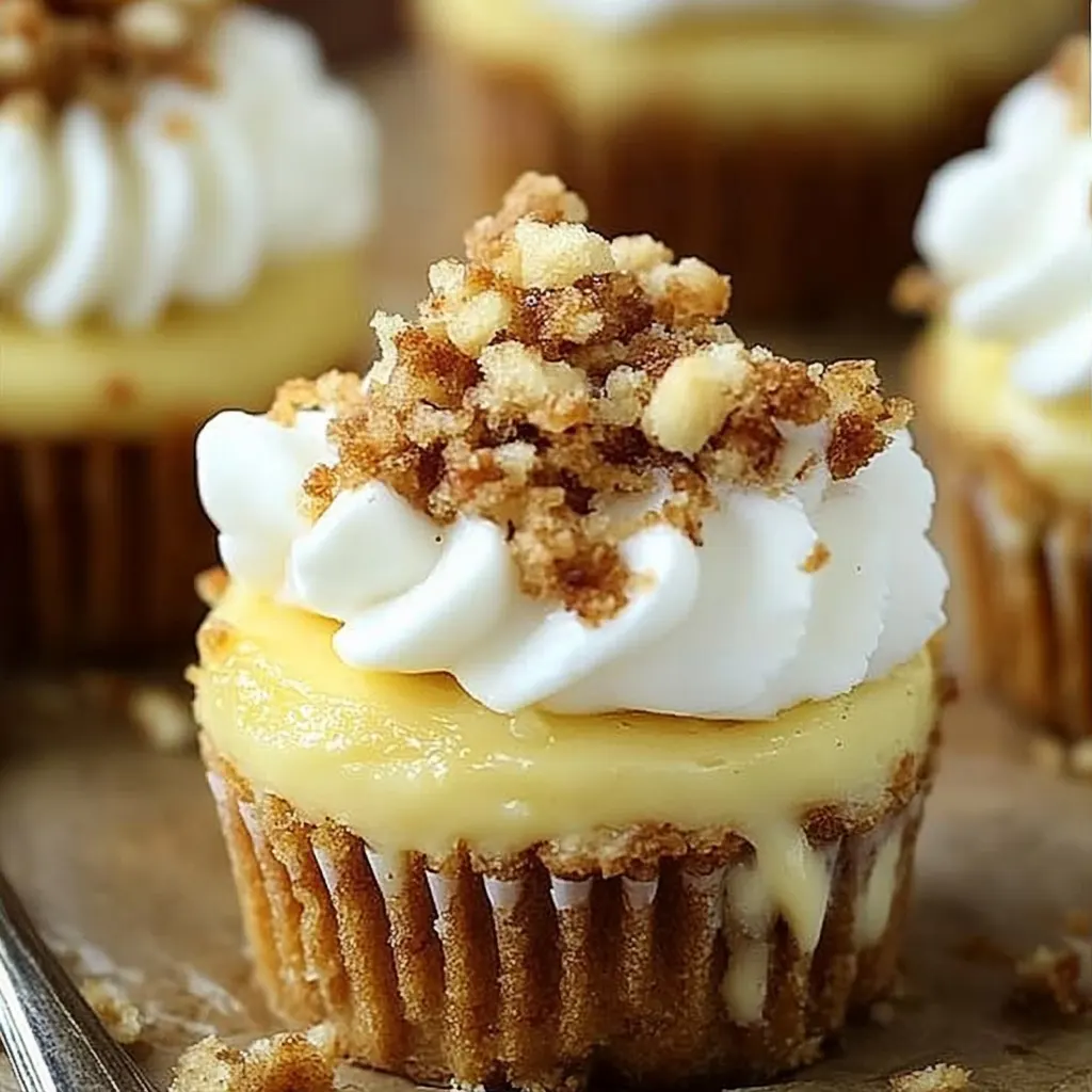 Mini Cheesecakes with Apple Crisp Delight: An Amazing Ultimate Recipe ...