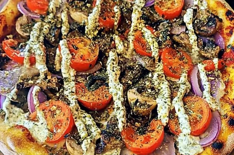 Gyro Pizza with a Tzatziki Drizzle: An Amazing Ultimate Recipe ...