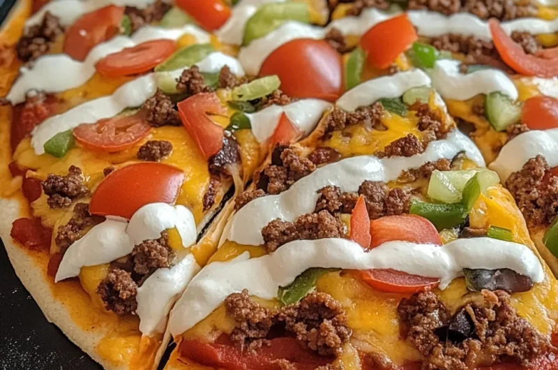 Taco Pizza With Pizza Crust: An Incredible 7-Step Recipe ...